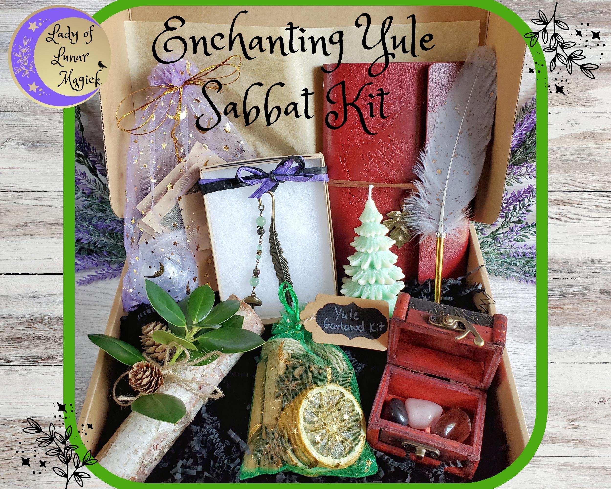 Enchanting Yule Sabbat Kit - Two Sizes Available With Yule Log, Tree ...