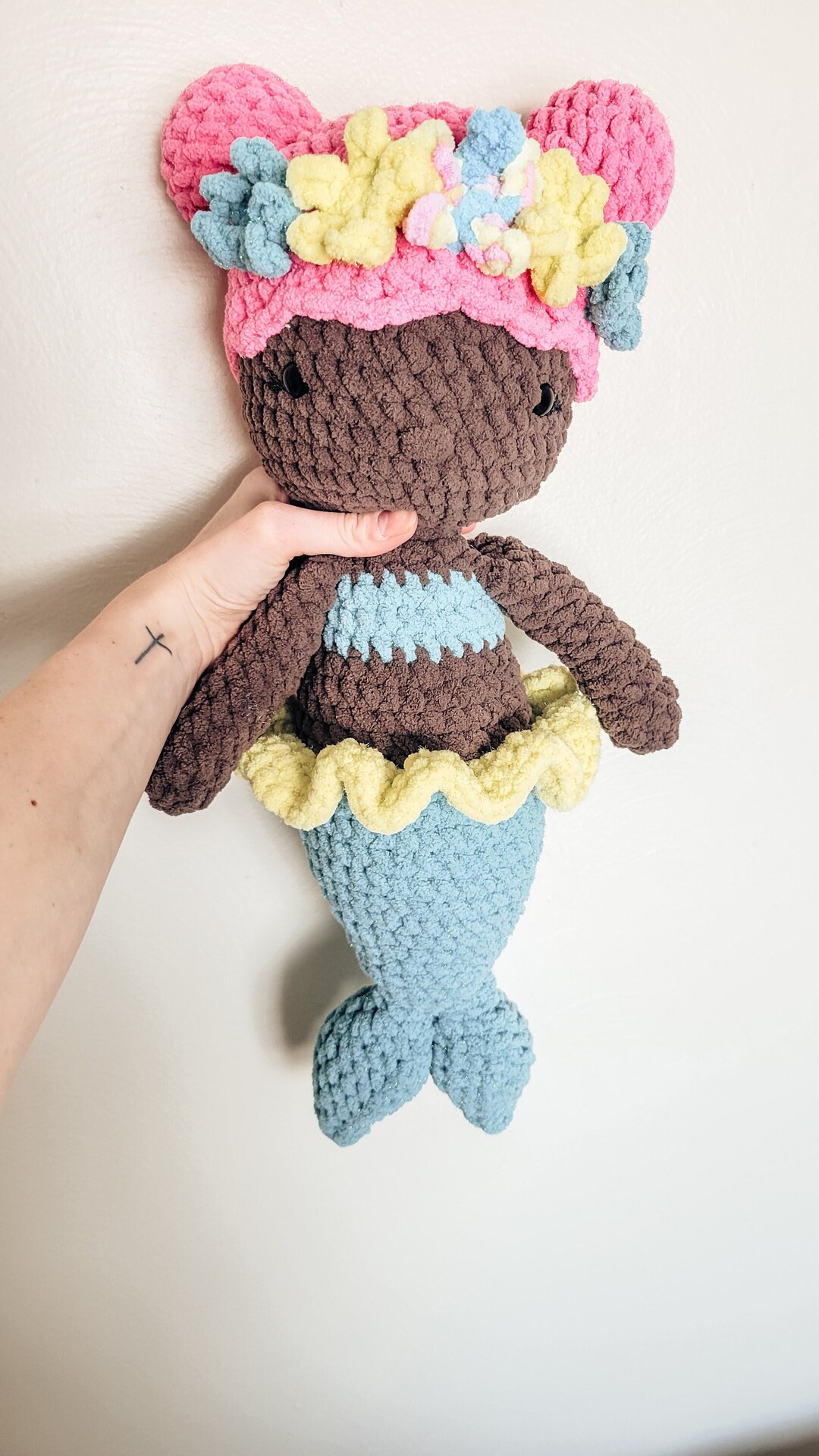 Mermaid Stuffed Lovey - READY TO SHIP - Etsy