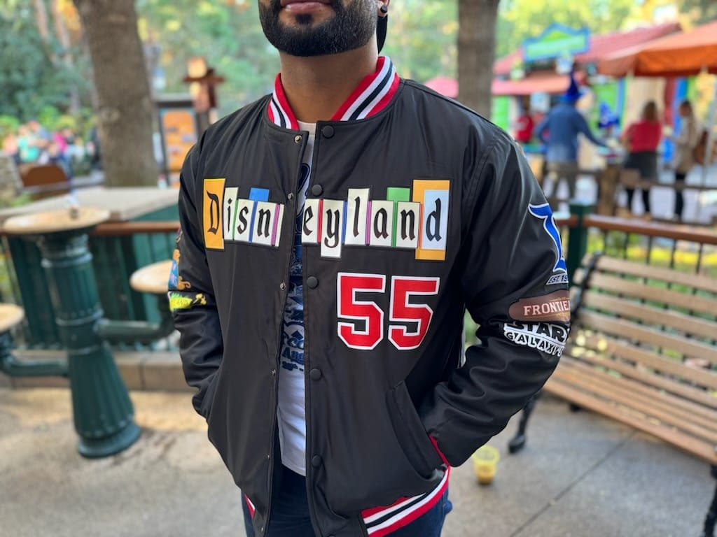 Disneyland Marquee JACKET (black) W/stitched Patches. - Etsy