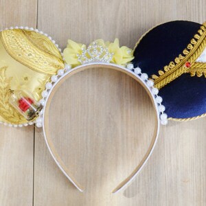 Disney Beauty and the Beast Inspired Mickey Ears/ Bell Ears/ - Etsy