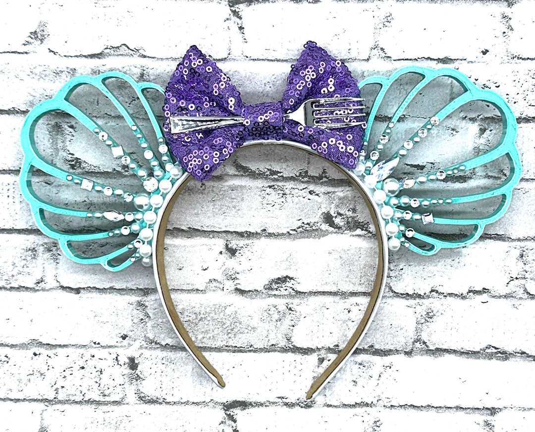 Ariel Inspired 3D Printed Custom Ears - Magical Princess Mermaid Shell ...