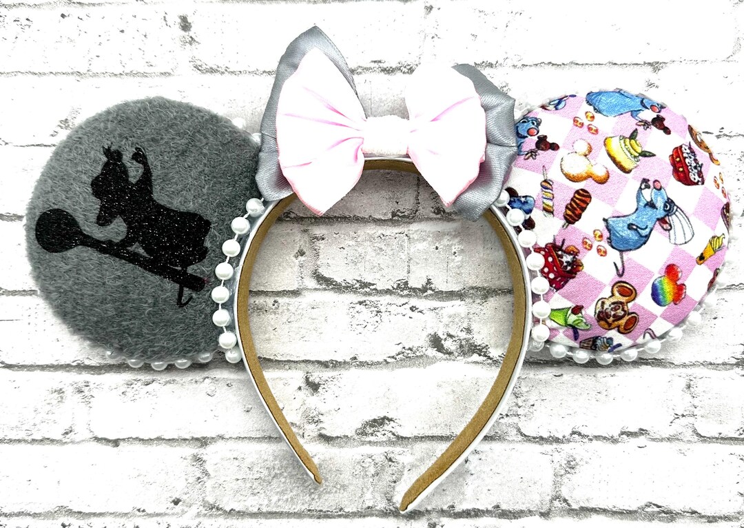 Ratatouille Remy Inspired Ears/ Remy Ears/little Chef Ears/ Minnie Ears ...