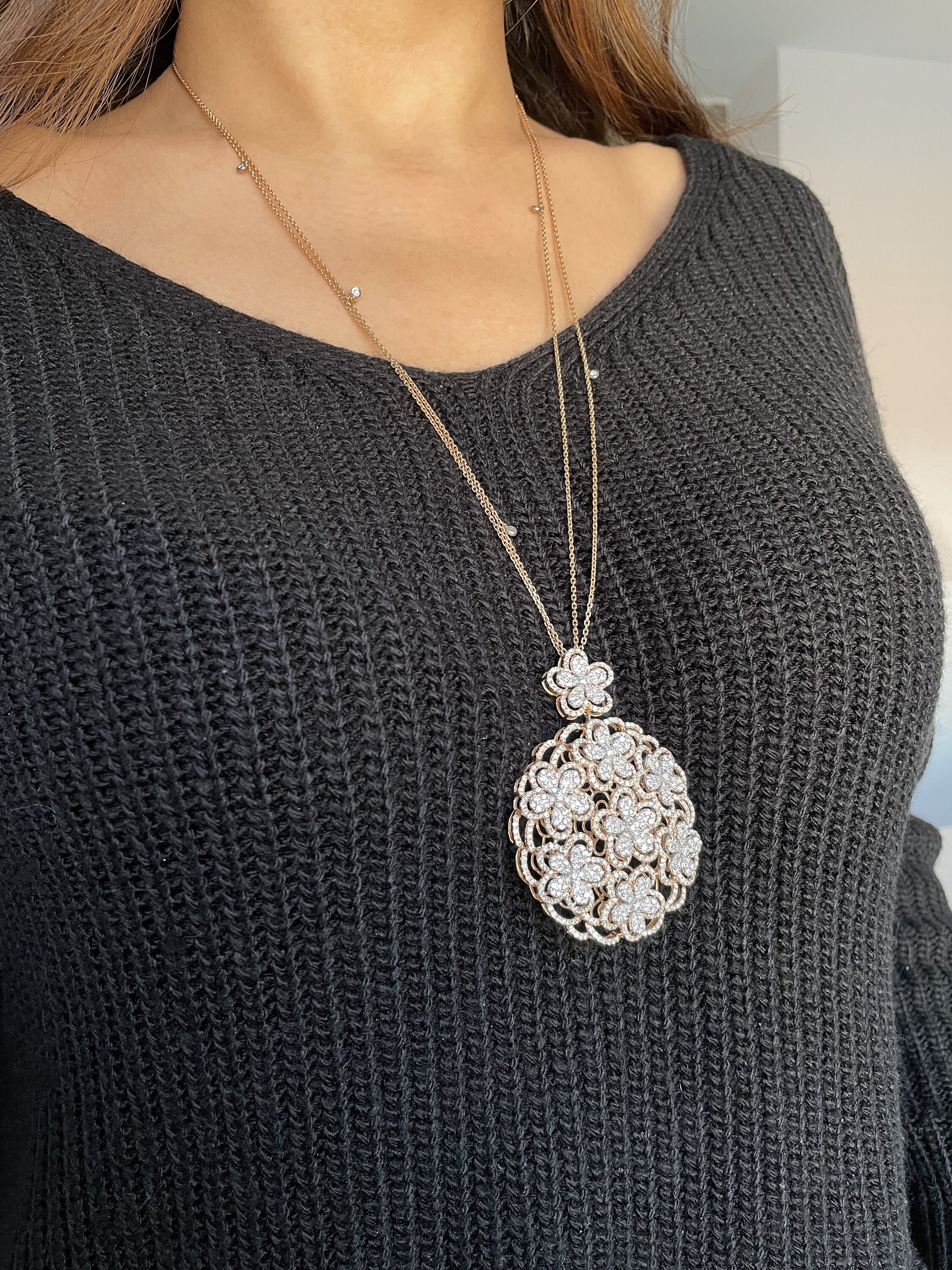 7.43ct High Jewellery Diamond Locket Necklaces Exclusive Special ...