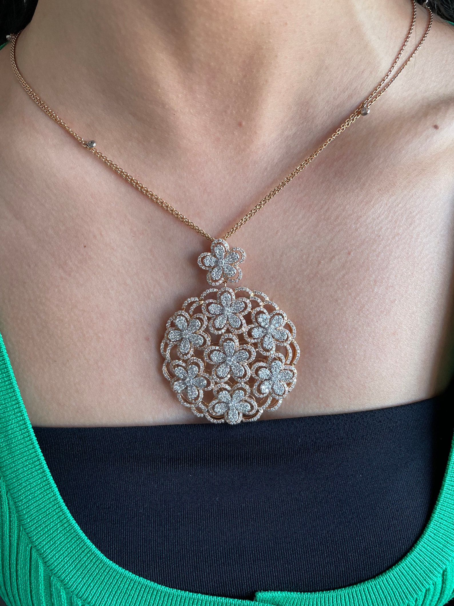 7.43ct High Jewellery Diamond Locket Necklaces Exclusive Special ...