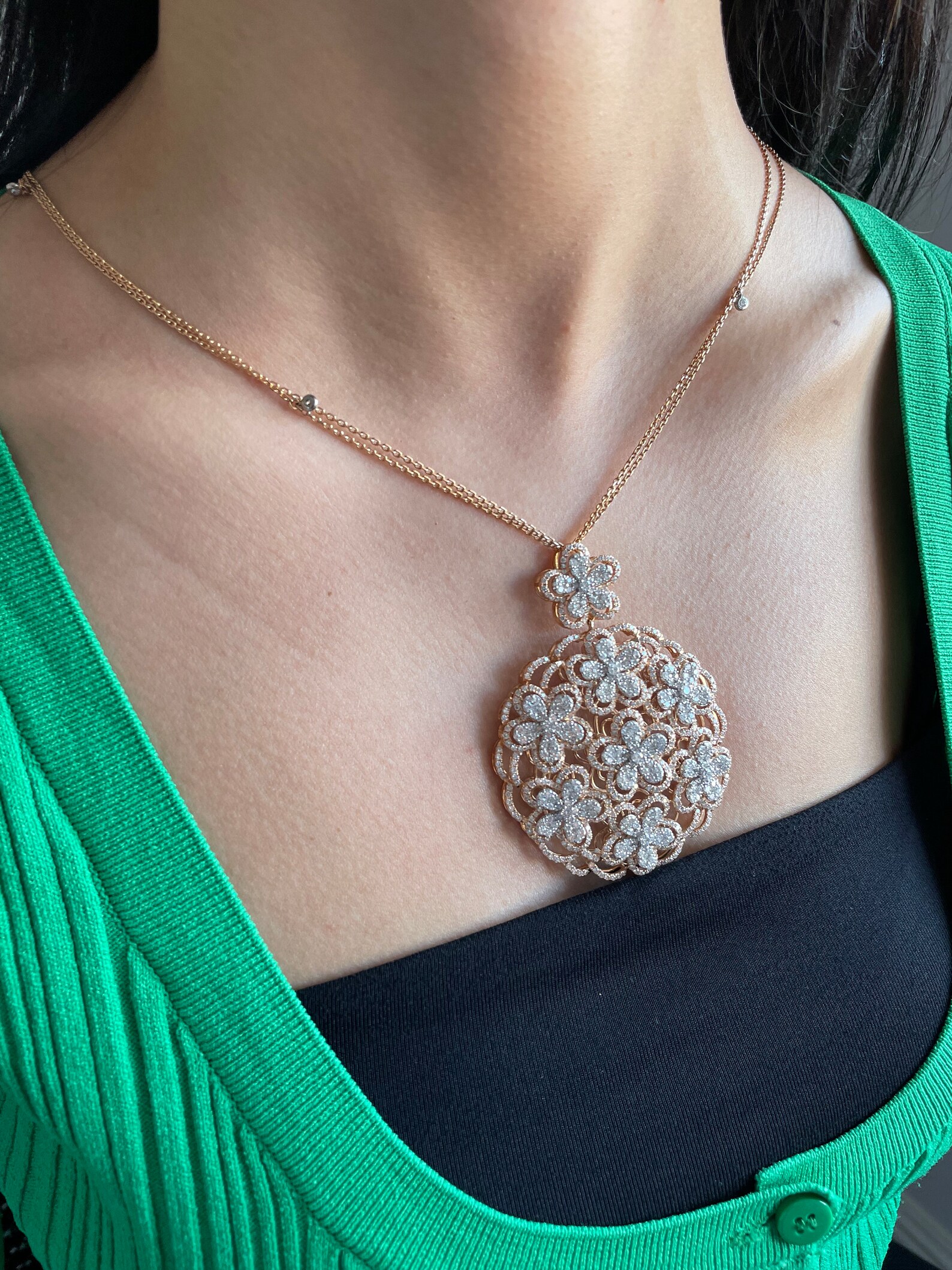 7.43ct High Jewellery Diamond Locket Necklaces Exclusive Special ...