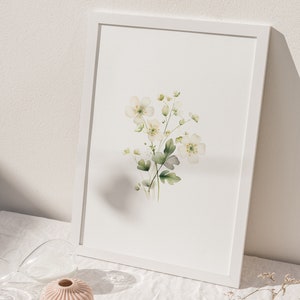 Watercolor Wildflower Clipart: Floral Border, Bouquet & Frame (PNG ...