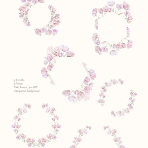 Watercolor Tulips Clipart, Tulipas Clipart, Wedding Invitation Clipart ...