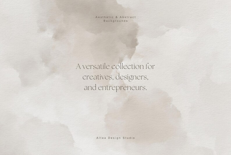 Greige Watercolor Backgrounds: Abstract Neutral Textures, Transparent ...