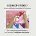 Colorful Quilt Block Pattern, Quilting for Beginners, Easy Quilting - Etsy