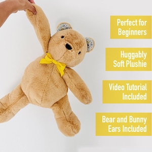 Memory Bear Pattern, Teddy Bear Pattern, Bunny Sewing Pattern Pdf, Easy Rabbit Pdf Pattern ...