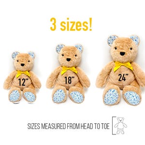 Memory Bear Pattern, Teddy Bear Pattern, Bunny Sewing Pattern Pdf, Easy Rabbit Pdf Pattern ...