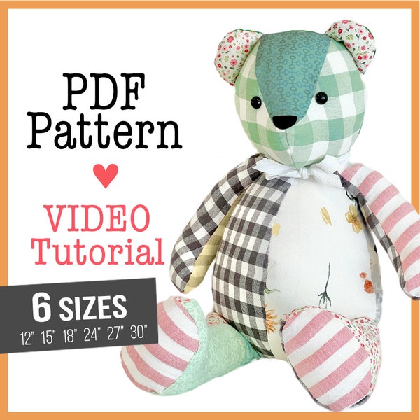 Bear Pattern - Etsy