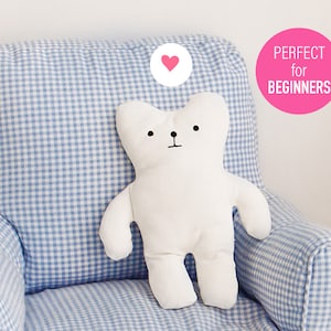 Beginner-friendly Stuffed Bear Pattern + VIDEO Tutorial - Keepsake ...