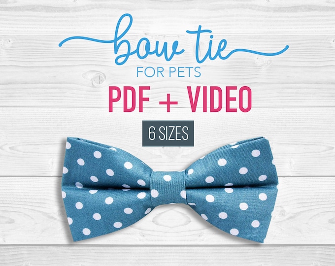 Printable Dog Bow Tie Card Labels Template | Editable Customizable ...