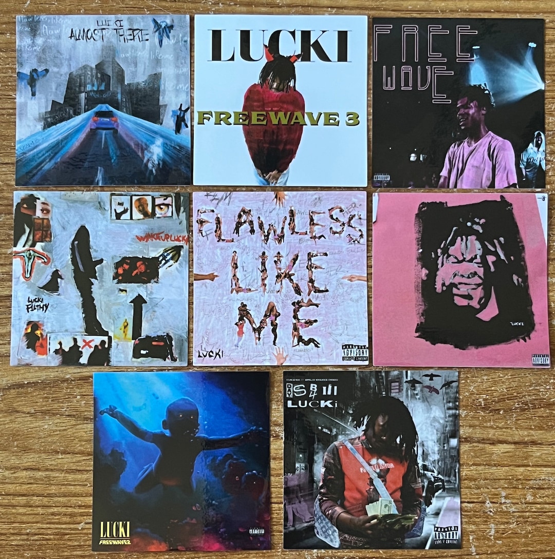 Lucki Album Cover Stickers - Etsy