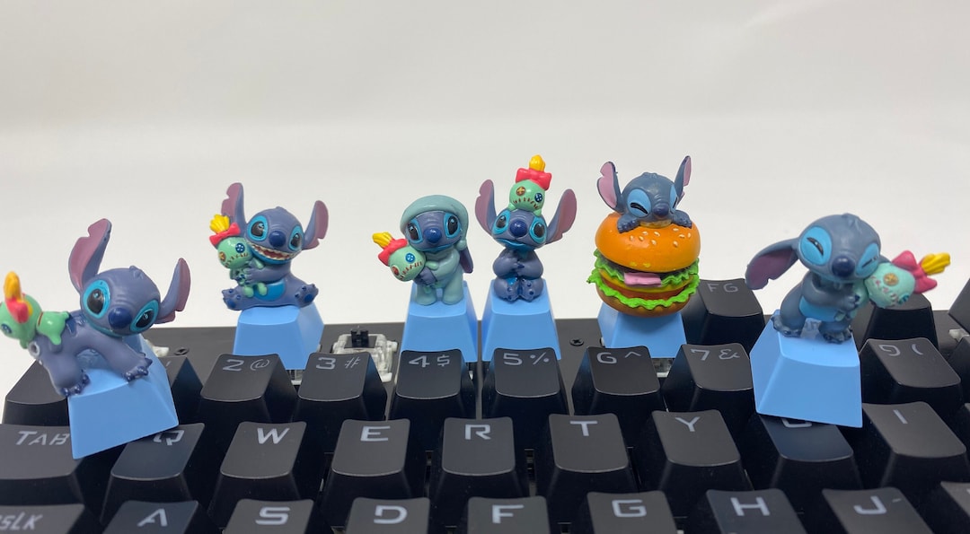 Custom Disney Stitch Keycap for Mechanical Keyboards - Etsy