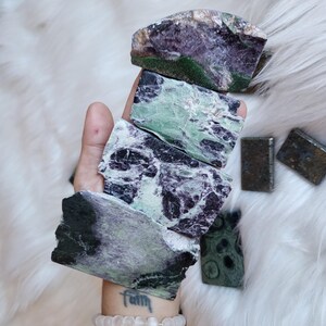 Kammererite Crystal Slabs - Etsy
