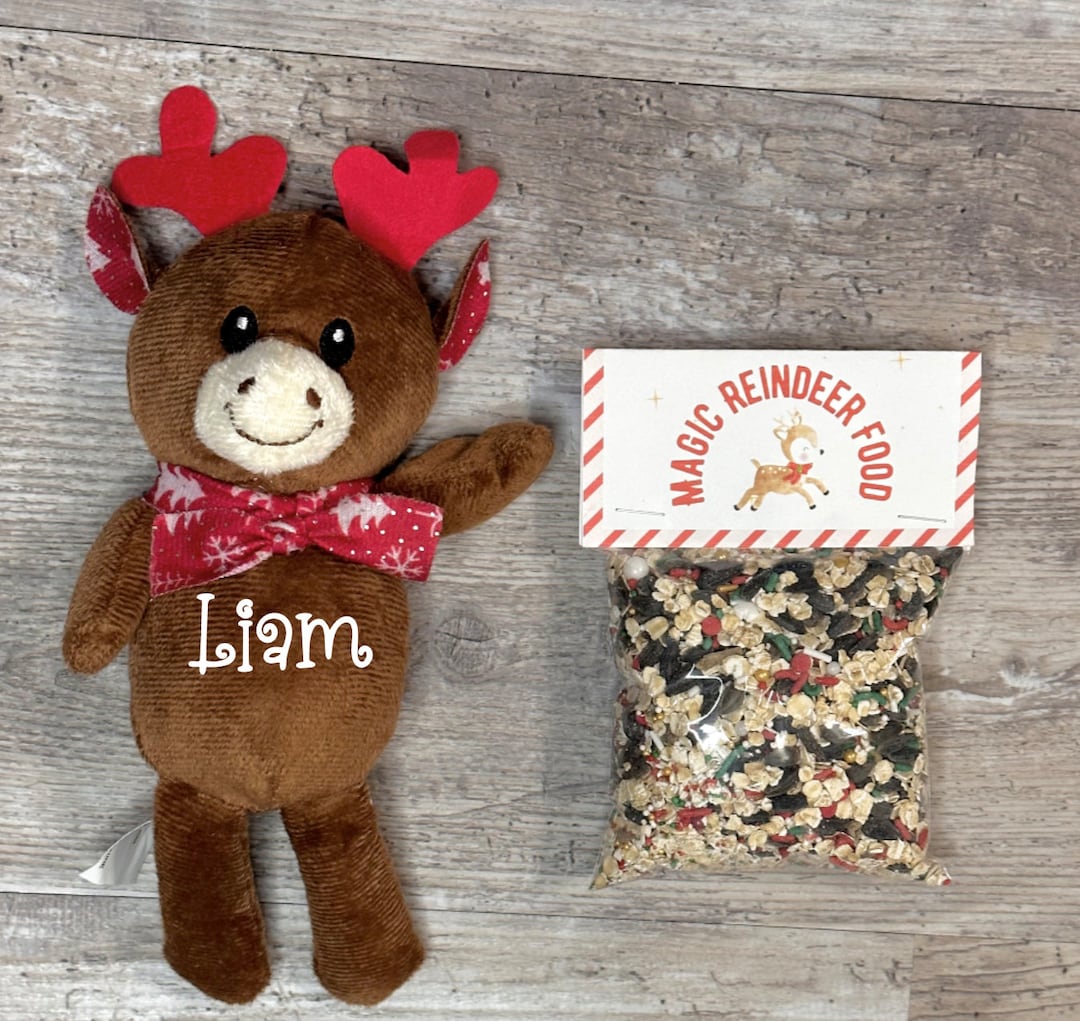 Food for Reindeer Magical Reindeer Food Packaged With Poem Stocking ...