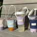 Bubble Tea Boba Carrier Holder Foldable With Handle and Straw Holder ...