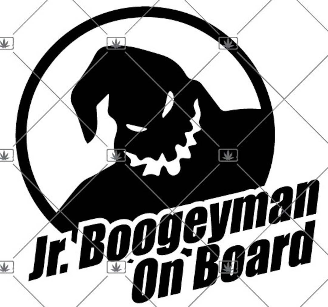 Jr. Boogeyman on Board SVG - Etsy