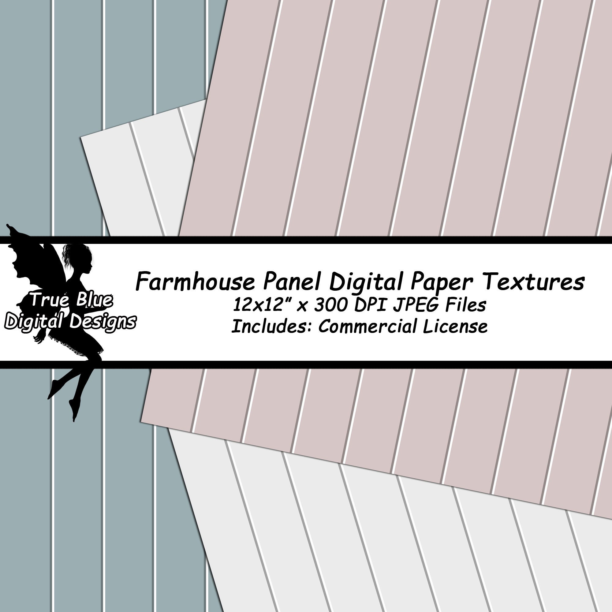 Farmhouse Panel Textures, Digital Paper, Farmhouse Digital Paper ...
