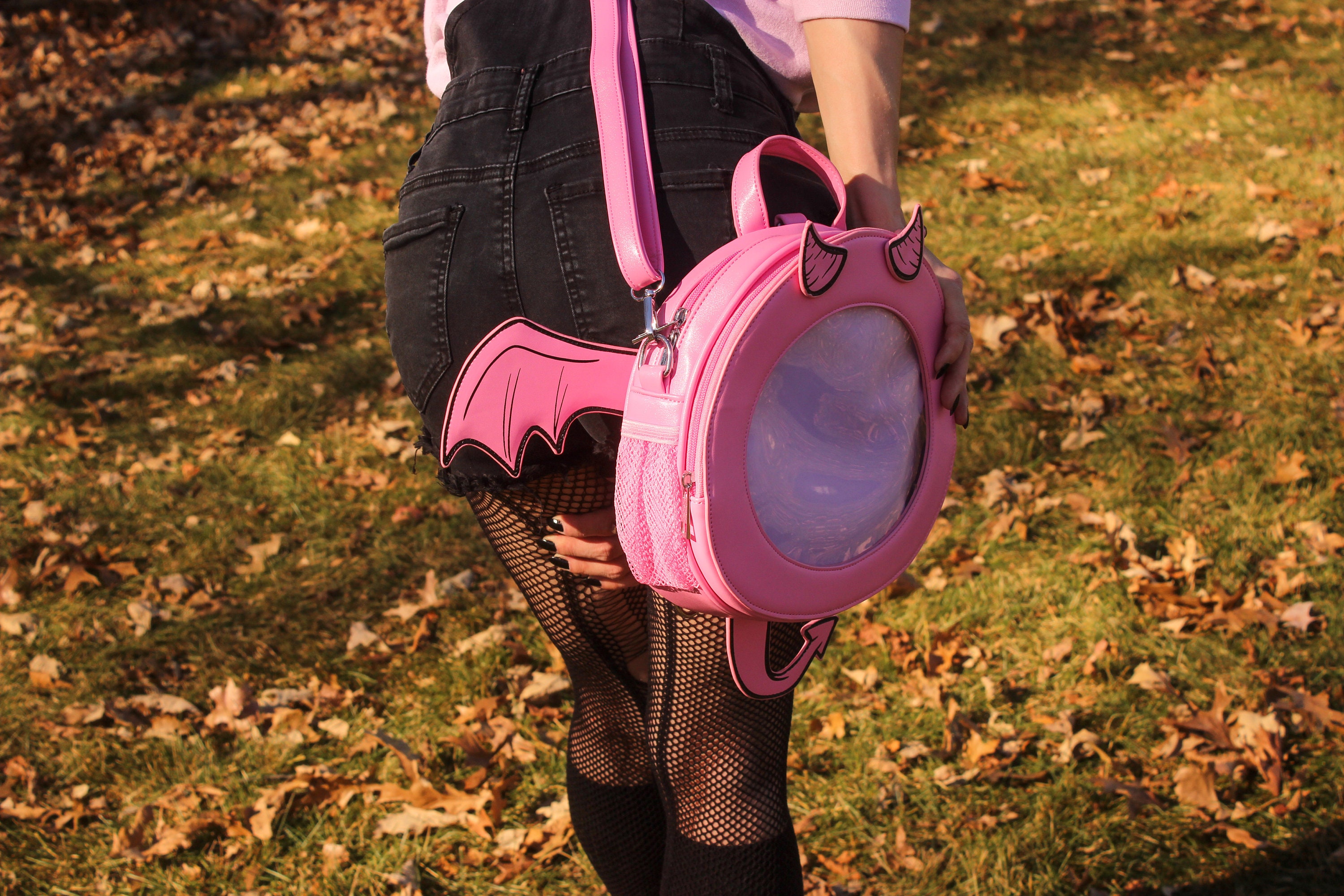 Pink Succubus Convertible Cryptid Ita Bag Keikiiart's - Etsy Canada