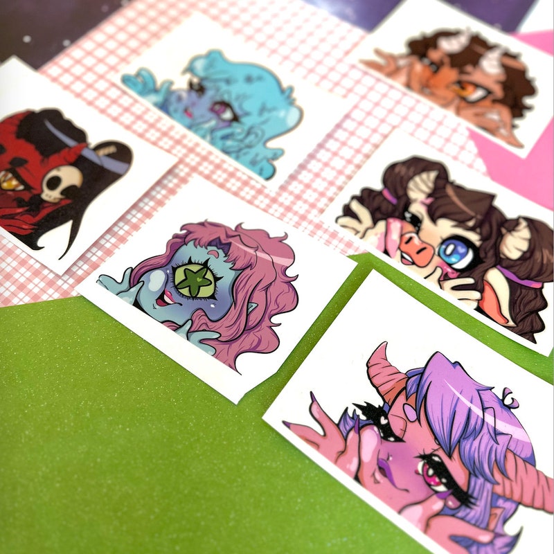 Meru the Succubus Sticker - Etsy