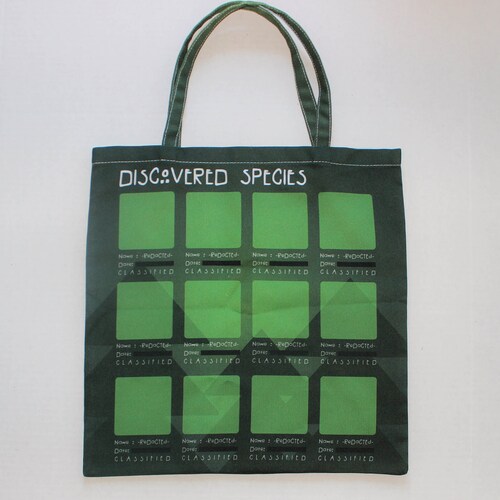 Cryptid Inventory Tote Bag Enamel Pin Display Tote Bag - Etsy