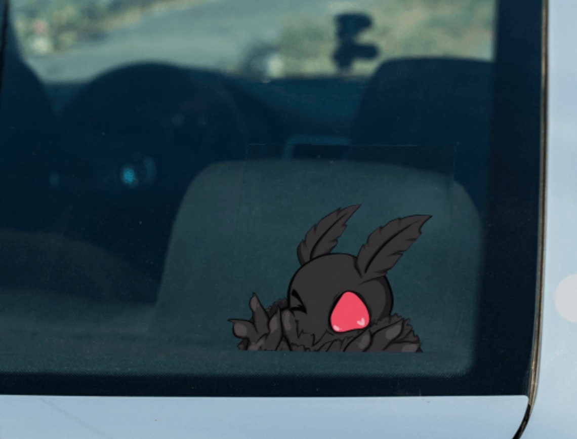 5 Cryptid Peeker Car Stickers Cryptid Sticker Vinyl - Etsy