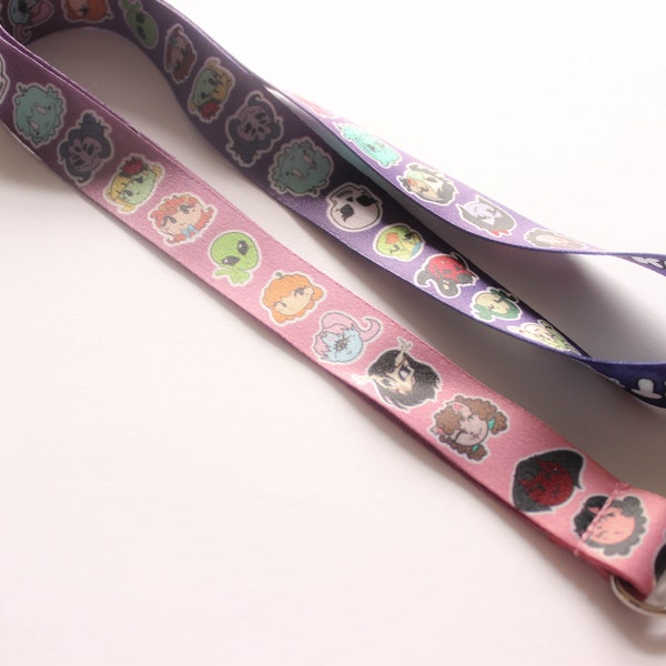 Monster Anime Lanyard - Etsy