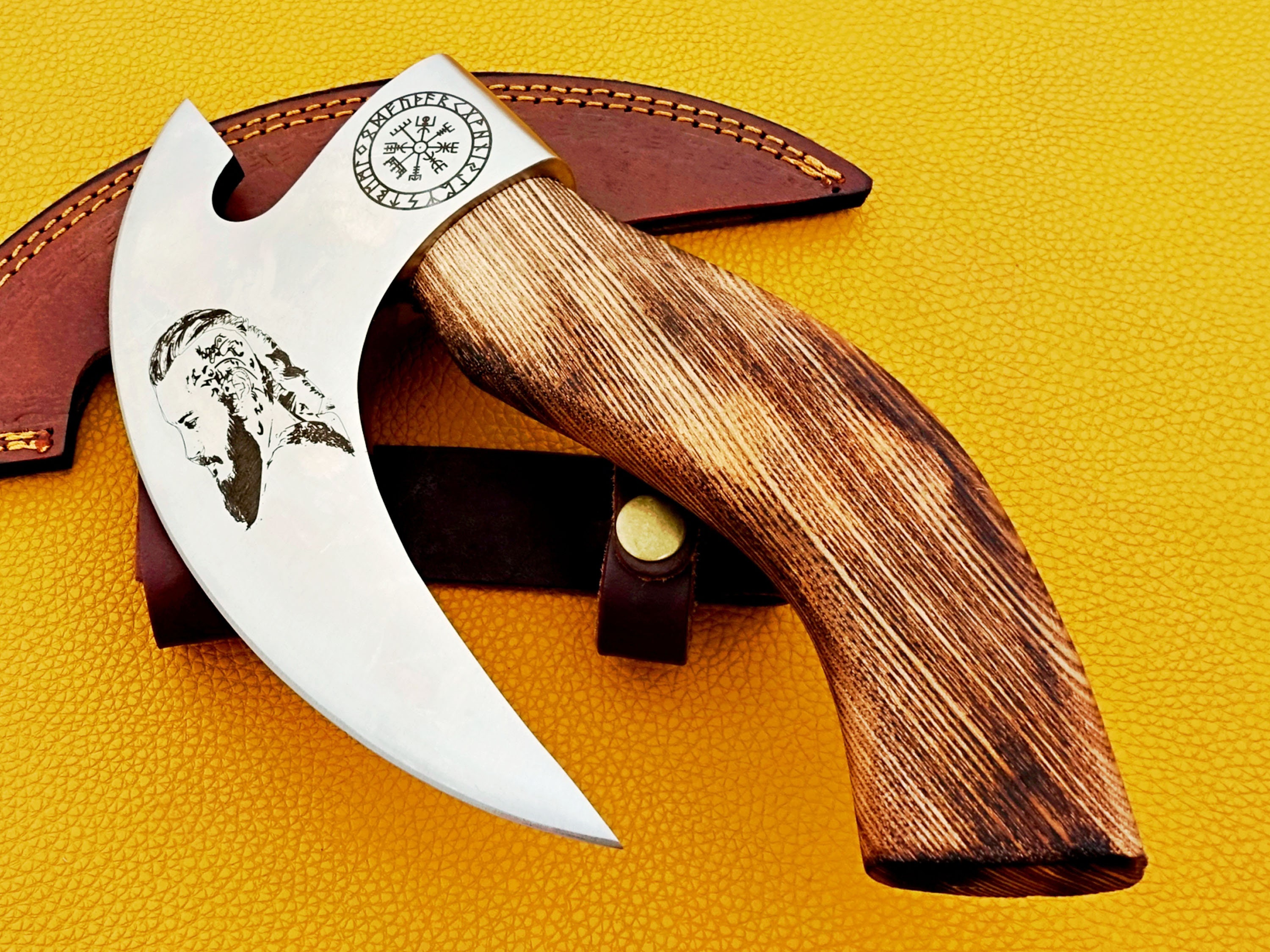 Pizza Cutter, the Original Pizza Axe, Pizza Axe, Cutting Board, Viking ...
