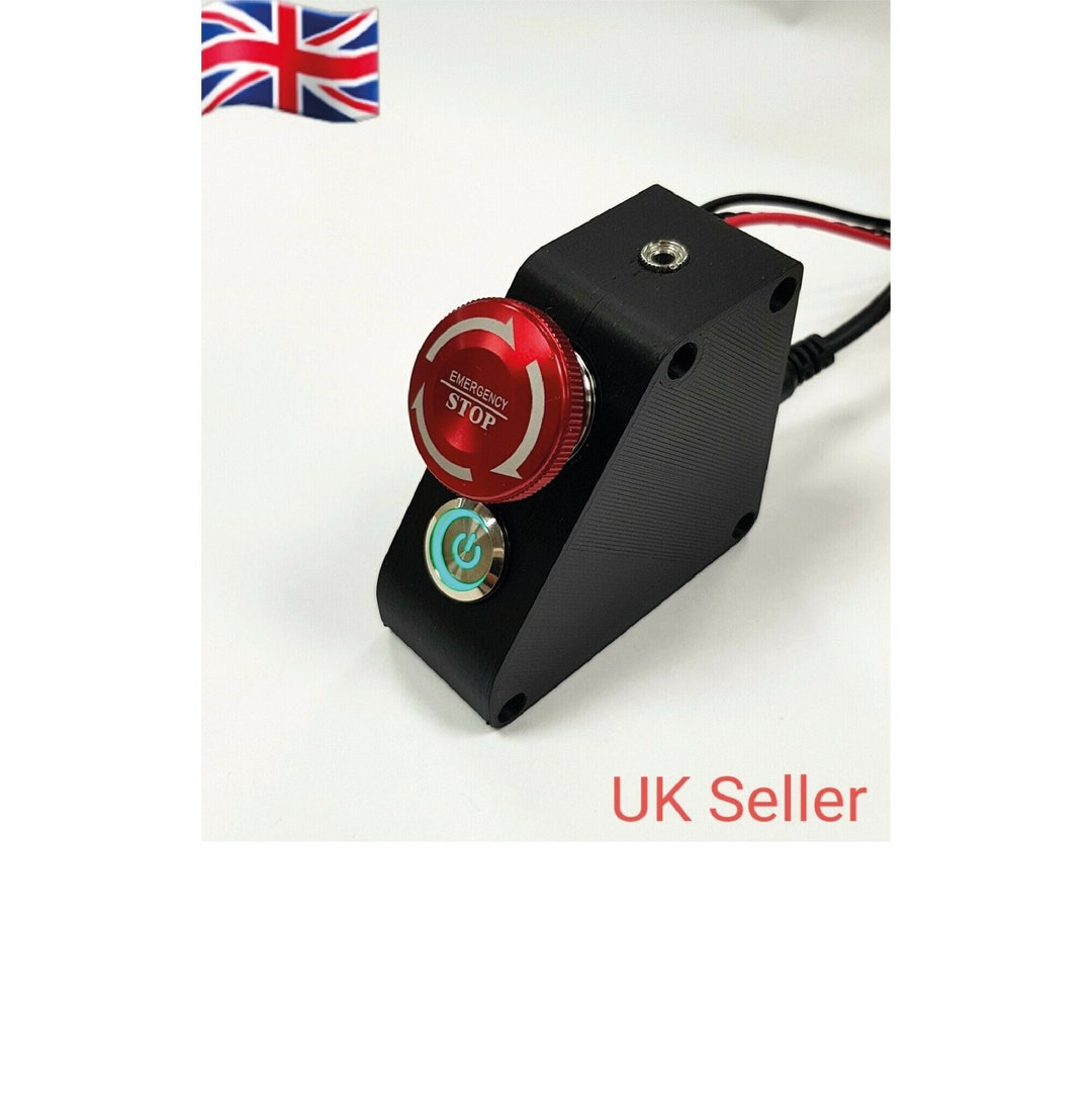3018 / 3040 Etc CNC Power Button / Emergency Stop Upgrade With Z Probe ...