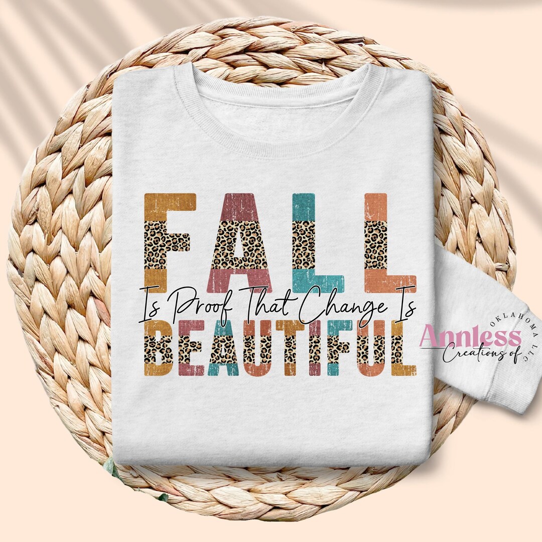 Fall Sublimation Transfer Ready to Press Sublimation Transfer Fall T ...