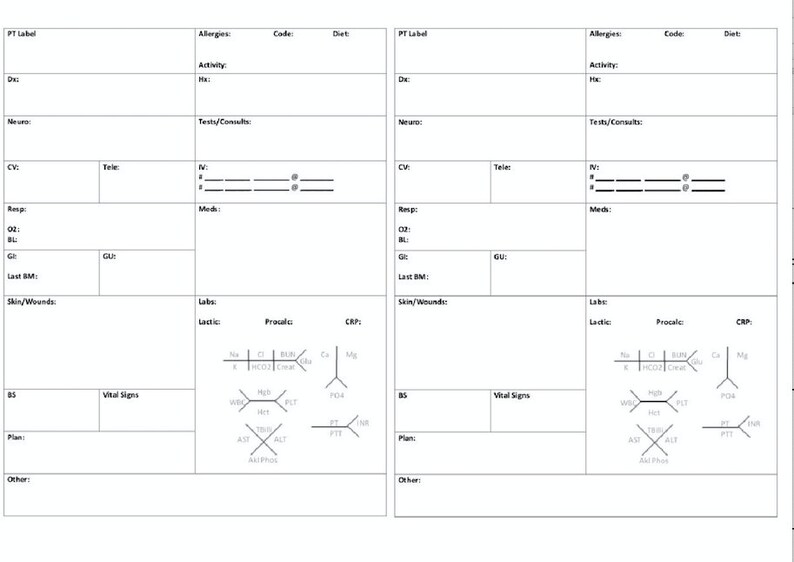 Medical Surgical Report Sheet (2)| Medical Surgical Nurse | Nursing ...