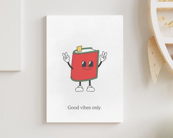 Groovy Educational Poster, Vintage Classroom, Retro Motivational Art ...