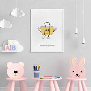 Groovy Set of 8 Educational Posters, Vintage Classroom Decor, Retro ...