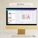 Watercolor Pastel Classroom Decor, Bulletin Board Letters, Editable in ...