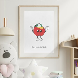 Groovy Set of 8 Educational Posters, Vintage Classroom Decor, Retro ...