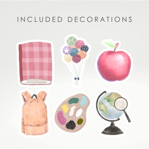 Watercolor Pastel Classroom Decor, Bulletin Board Letters, Editable in ...