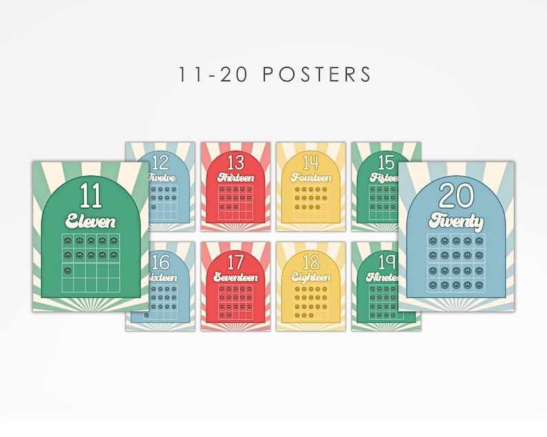 Number Ten Frame Classroom Posters, Printable Education Posters ...
