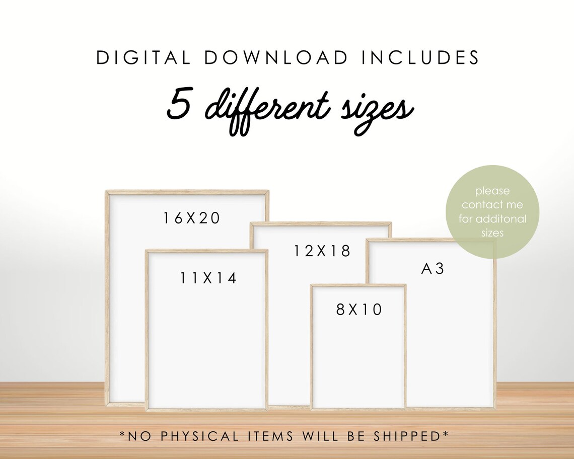 Neutral Educational Poster, Playroom Watercolor Artwork, Colorful ...