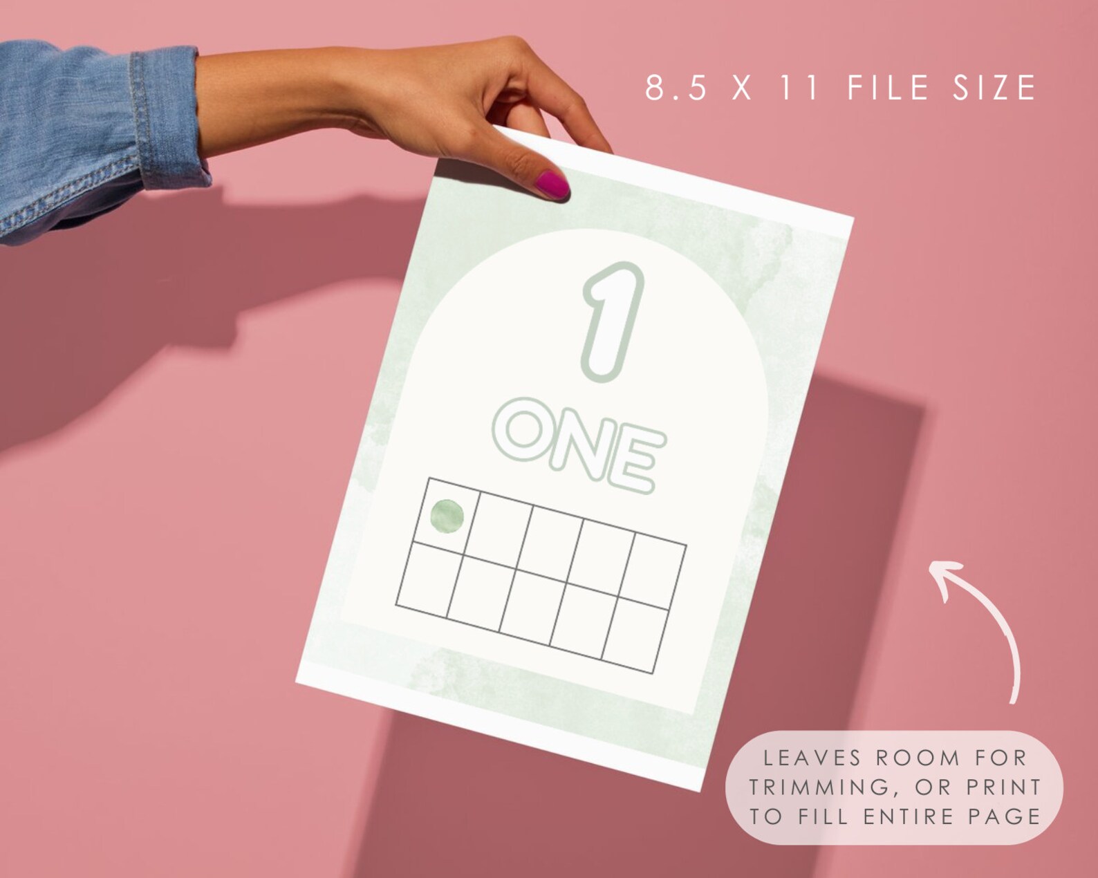 Number Ten Frame Classroom Posters, Printable Education Posters ...