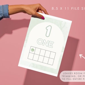 Number Ten Frame Classroom Posters, Printable Education Posters ...