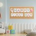 Watercolor Pastel Classroom Decor, Bulletin Board Letters, Editable in ...