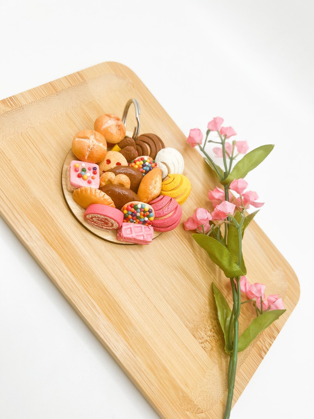 Pan Dulce Tray Keychain Zipper Charm Charola De Pan Dulce - Etsy