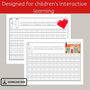 Tracing Alphabet (uppercase and Lowercase) - Kindergarten Worksheets ...