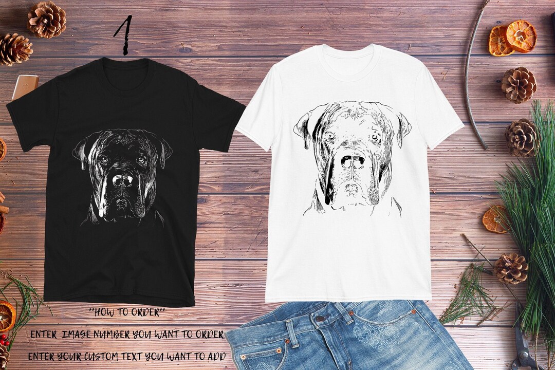 İtalian Hand Drawn Cane Corso Shirt Cane Corso T-shirt Cane - Etsy