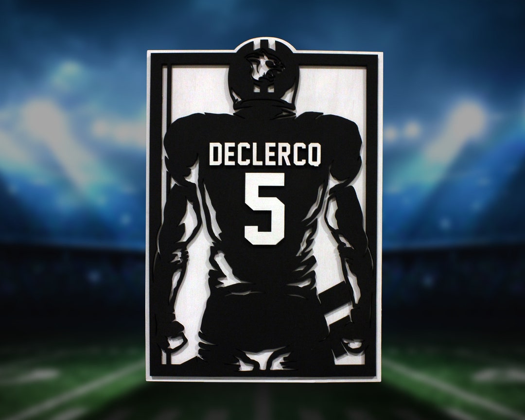 Football Player Sign Customizable - Etsy