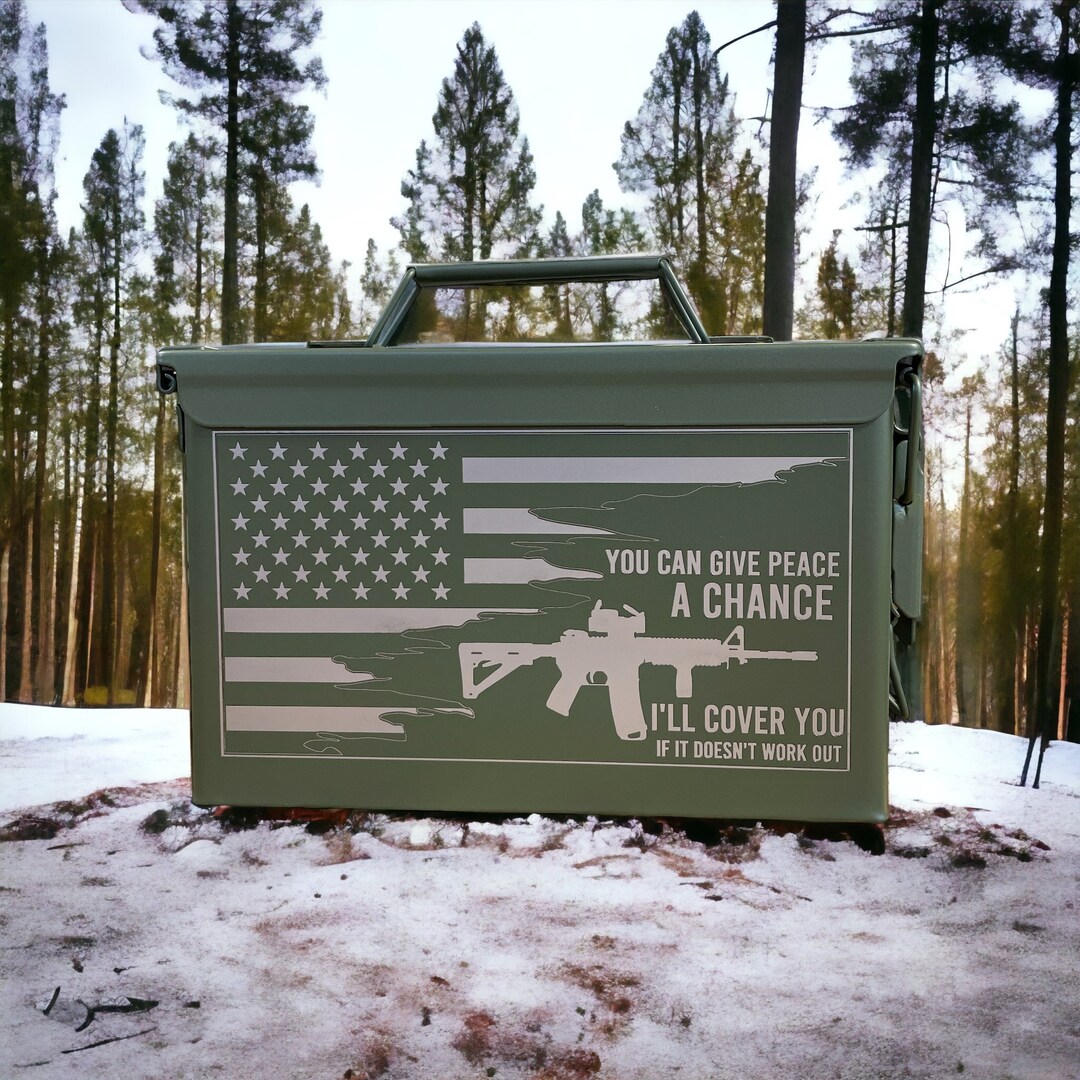 Engraved Steel Ammo Can - Etsy