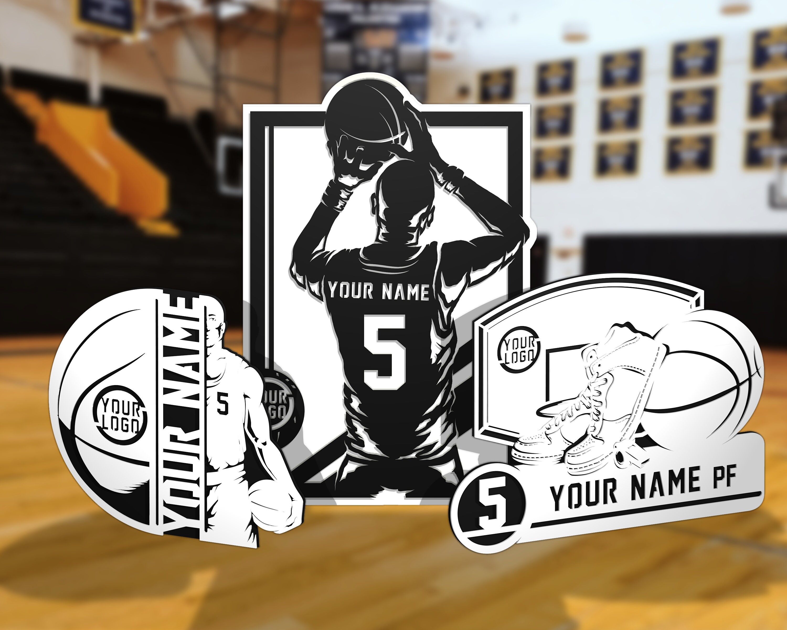 Basketball Player Sign Customizable - Etsy
